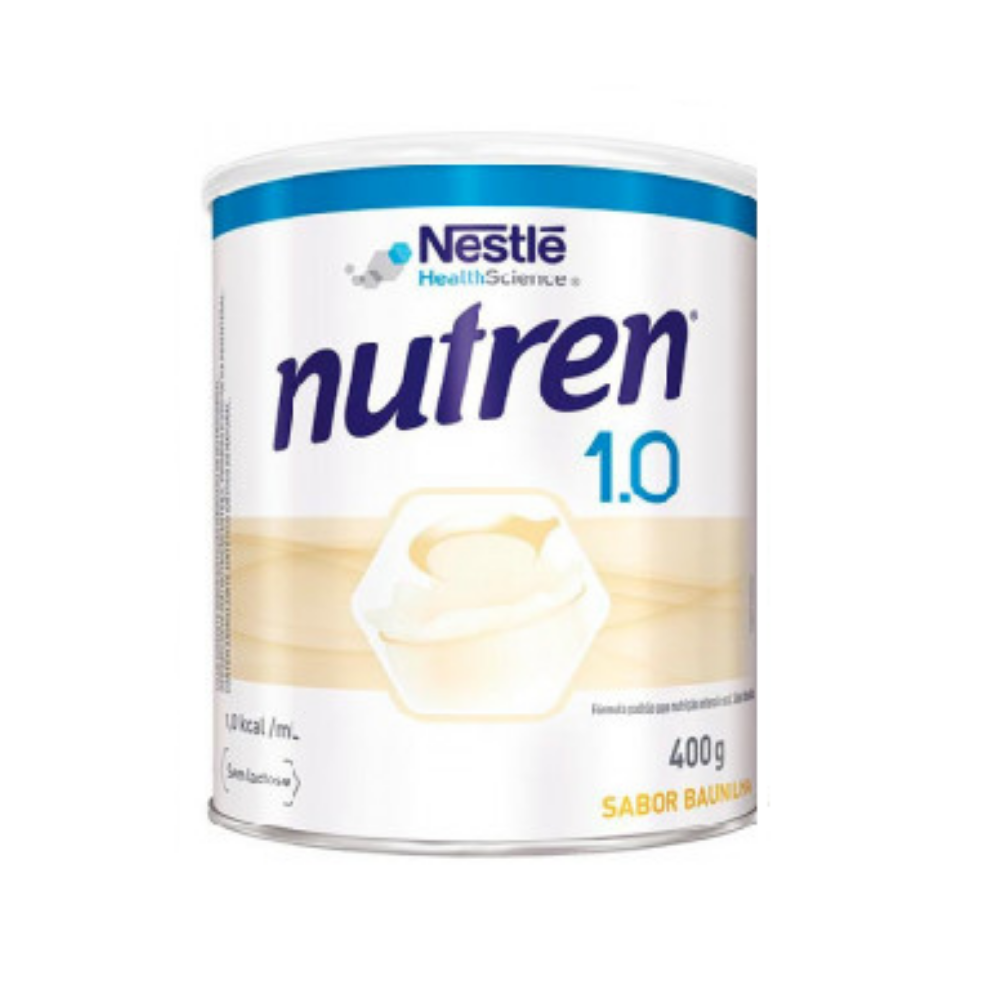 Nutren 1.0 Baunilha é uma fórmula padrão para nutrição enteral e oral,